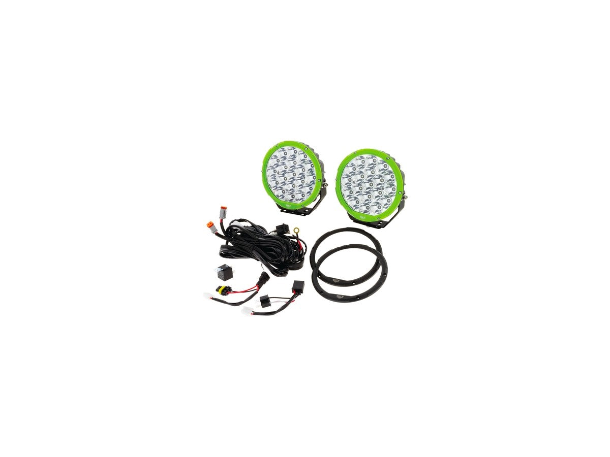 Hulk 4x4 9" Round LED Driving Light Kit – Camden Valley 4x4 and Outdoor