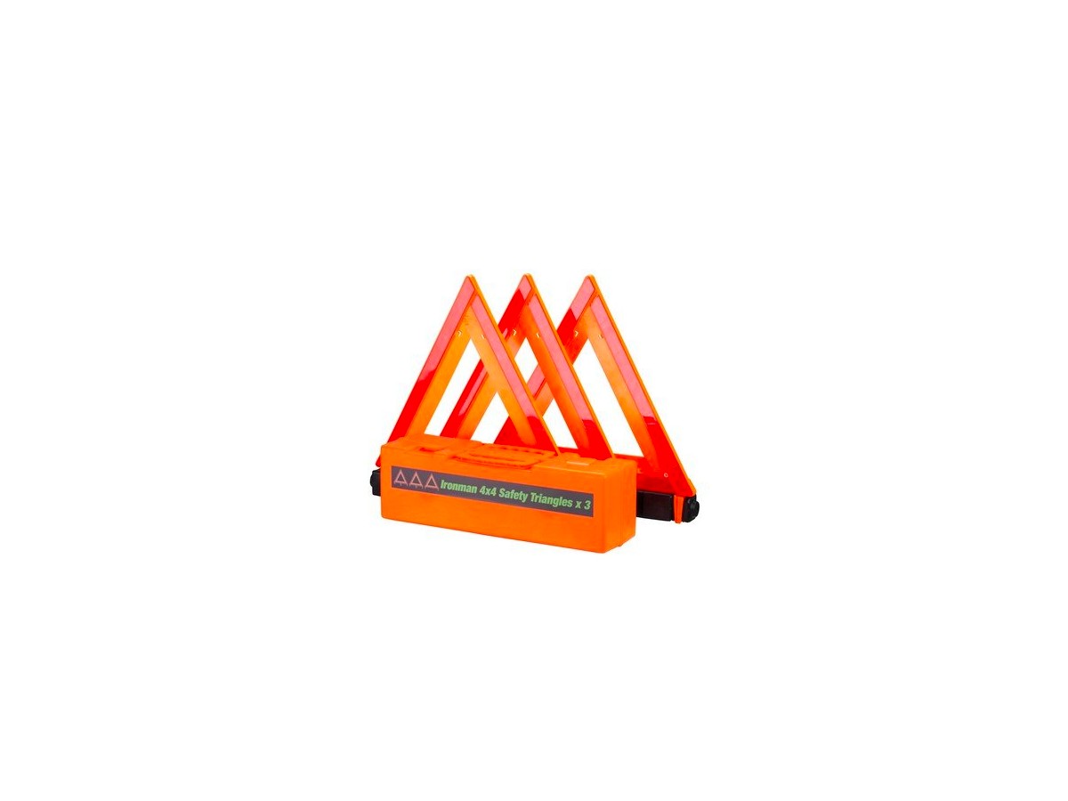 Ironman 4x4 Safety Triangles (Set of 3) – Camden Valley 4x4 and Outdoor