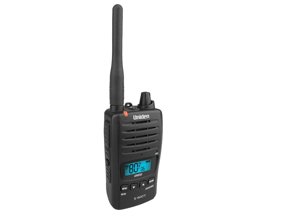 Uniden UHF Handheld Radio UH850 – Camden Valley 4x4 and Outdoor